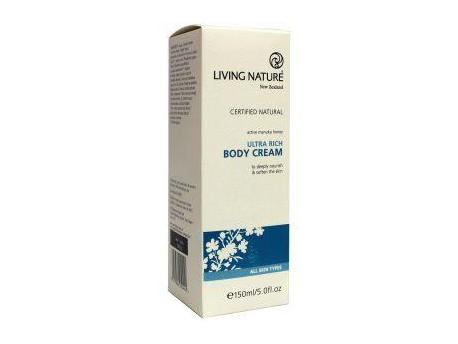 Living Nature Body Cream ultra rich 150ml